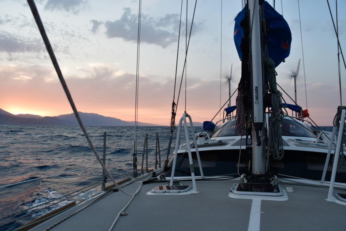 Nicest sailing despite a broken halyard - Sailing Fabule